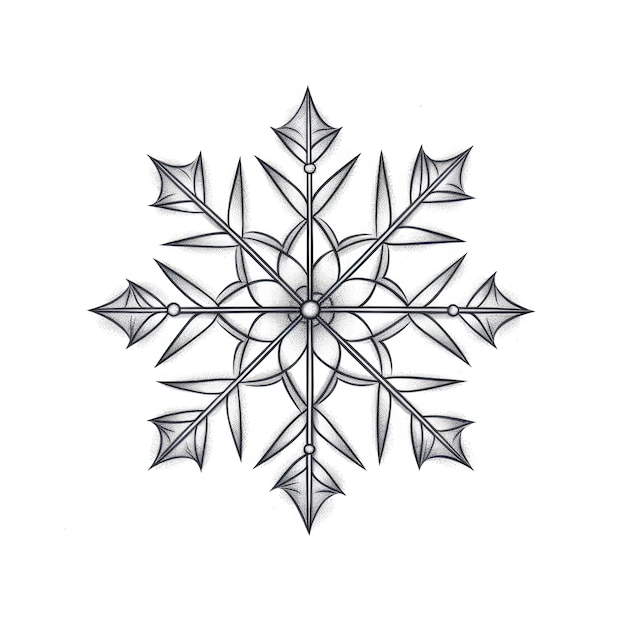 Premium AI Image | Background snowflake ai generated Premium AI Image | Background snowflake ai generated