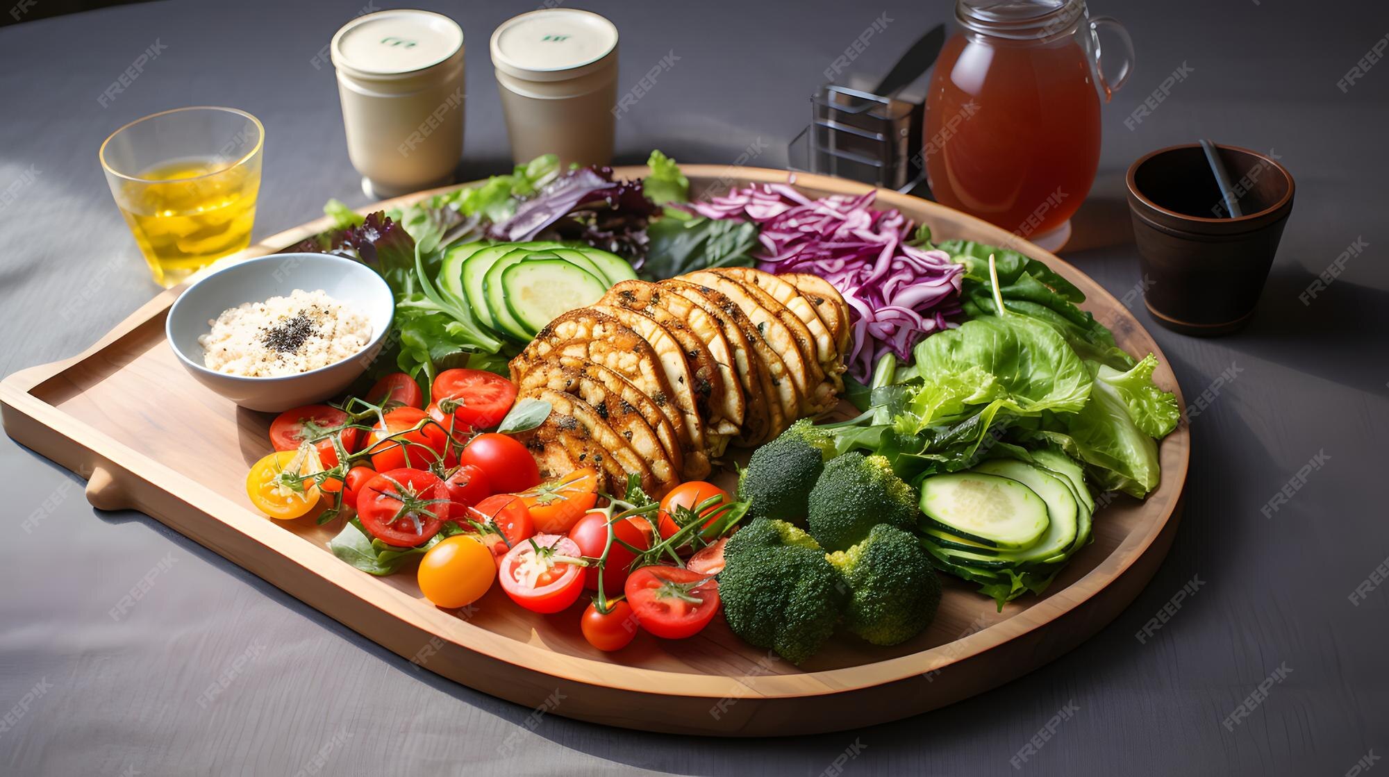 Premium Ai Image Balanced Vegan Meal Plan Ensuring Complete Nutrition