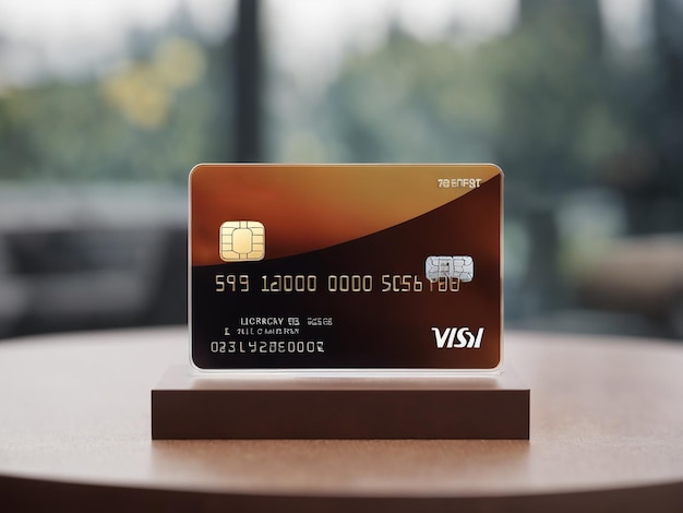 Premium AI Image | Bank visa card mock up generative Ai Premium AI Image | Bank visa card mock up generative Ai
