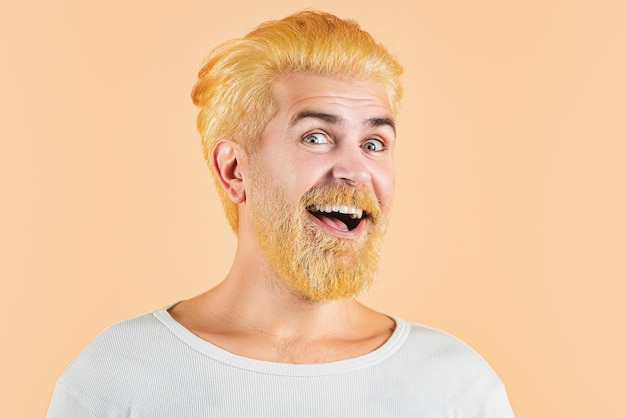 Premium Photo | Bearded happy man smile face barber with long beard and ... Premium Photo | Bearded happy man smile face barber with long beard and ...