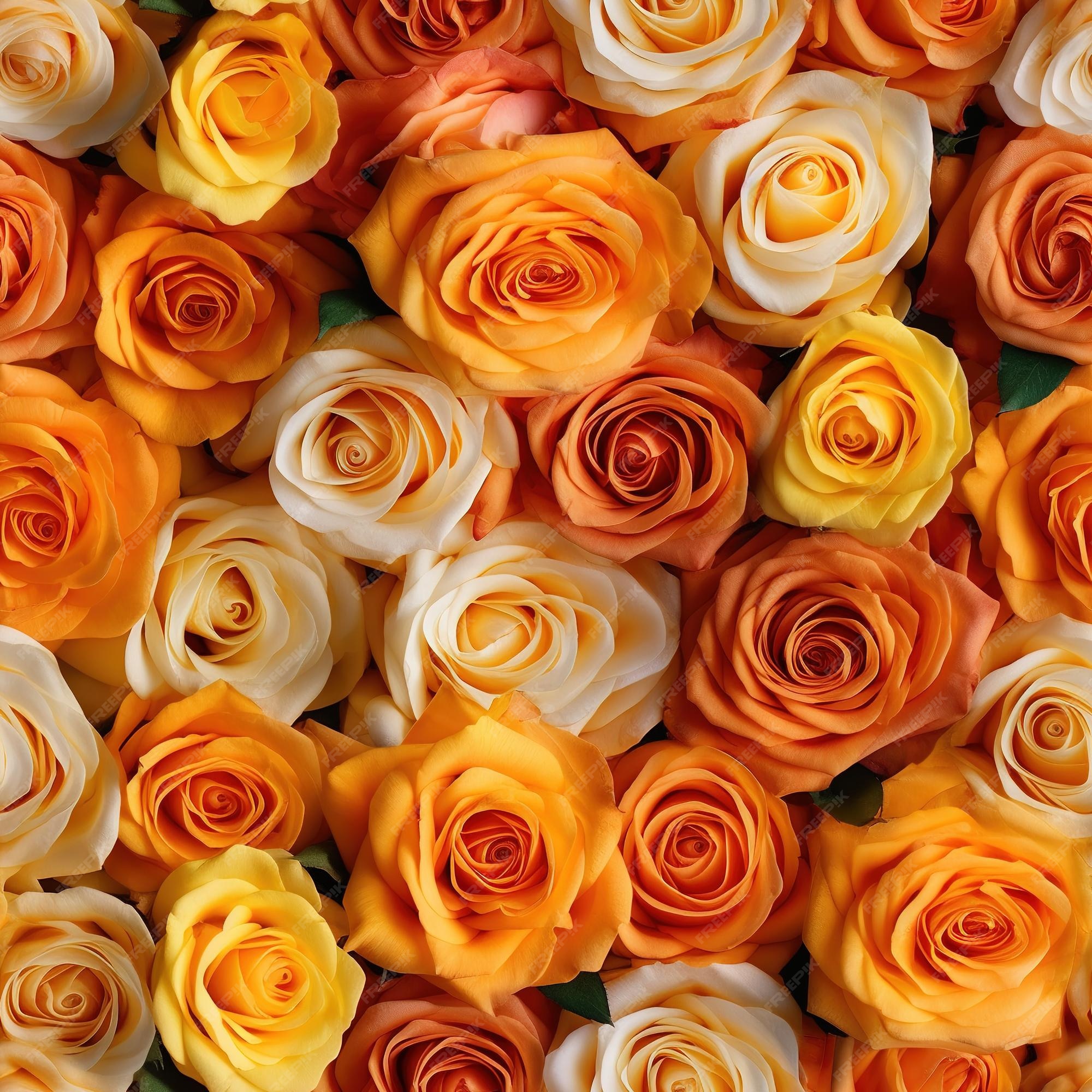 Premium AI Image | beautiful bunch of flowers background Premium AI Image | beautiful bunch of flowers background