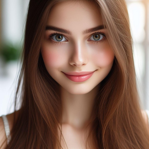 Premium Photo | Beautiful girl portrait Premium Photo | Beautiful girl portrait