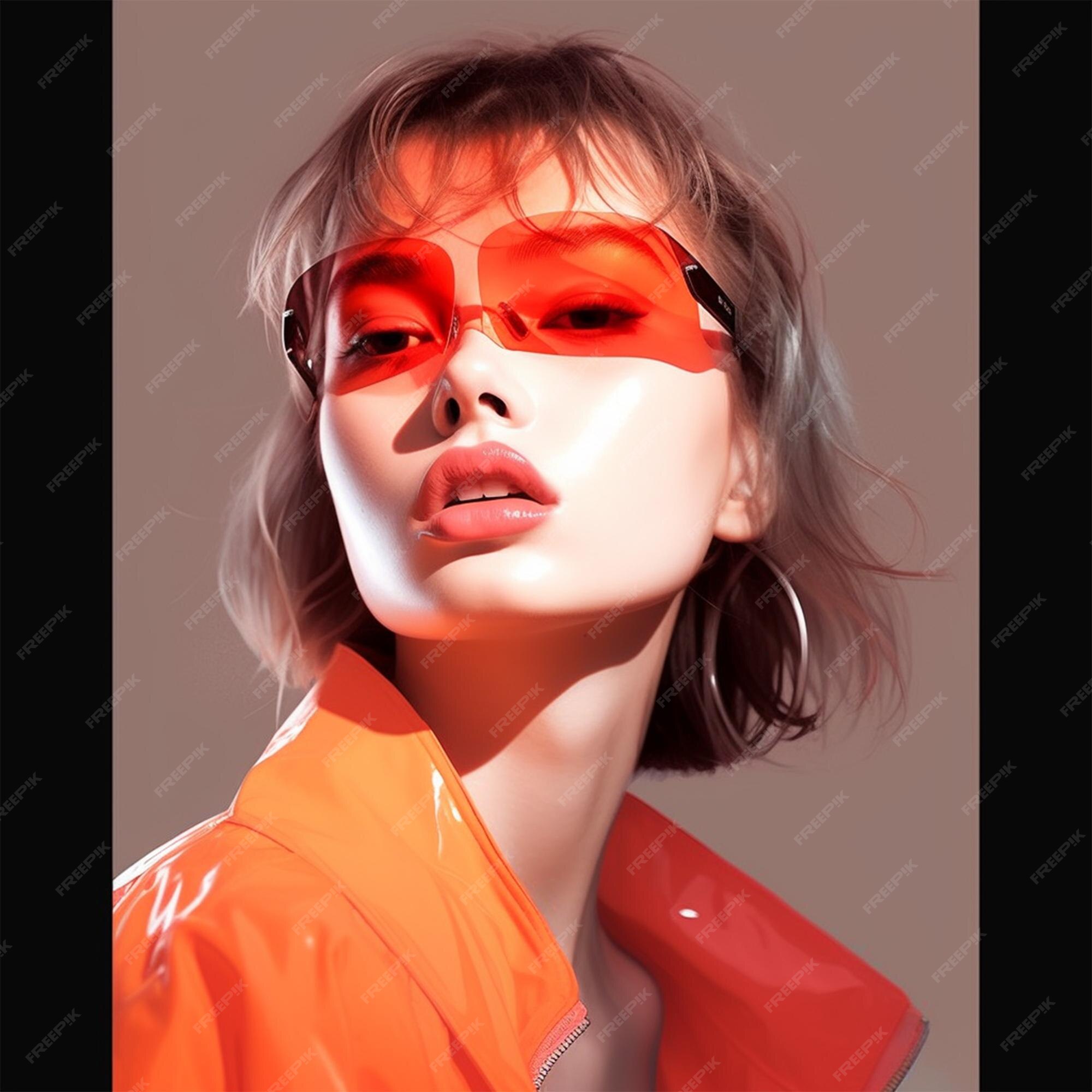 Premium Ai Image Beautiful Girl Sassy Lips Beautiful Eyes Illustration