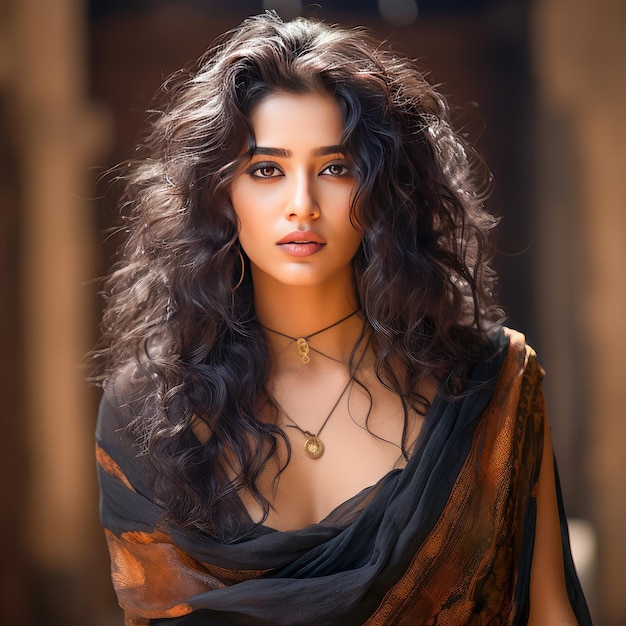 Premium Photo | Beautiful Indian Woman in Saree Premium Photo | Beautiful Indian Woman in Saree