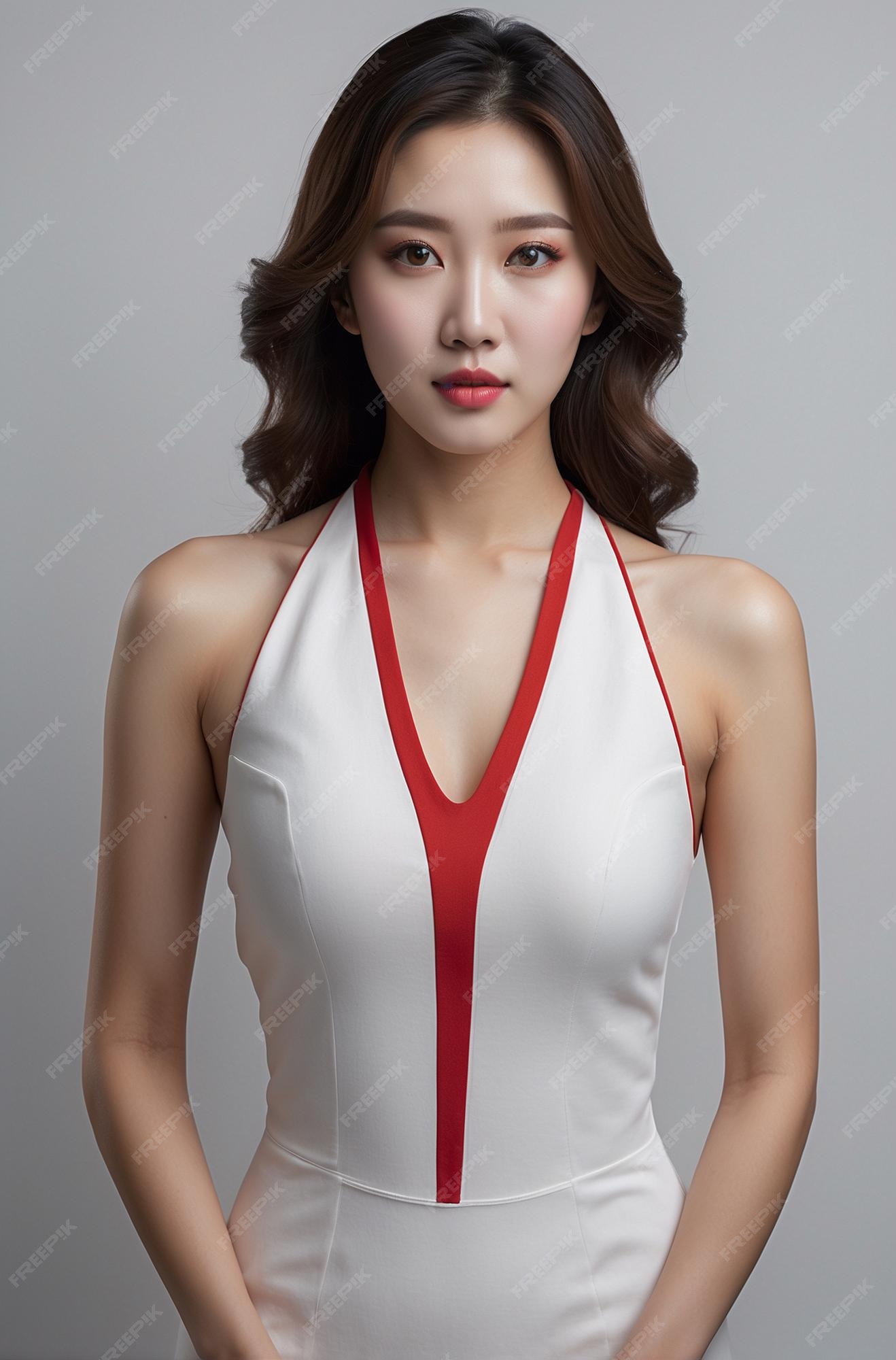 Premium Photo Beautiful Japanese Model