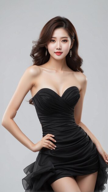 Premium Photo Beautiful Japanese Model