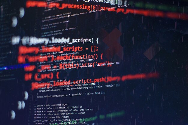 Premium Photo | Big data storage and cloud computing representation. template of website ...