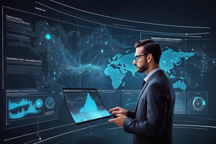 Premium Photo | Big data technology and data science Data scientist ...