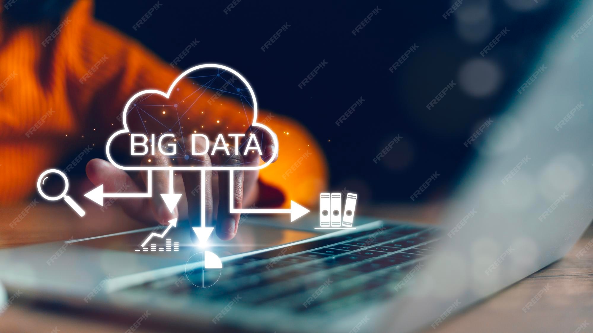 Premium Photo | Big data technology and data science data scientists query analyze and visualize ...