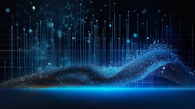 Premium Photo | Big data technology and data science illustration Data ...