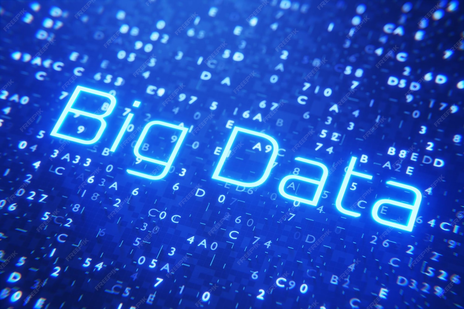 Premium Photo | Big data visualization big data connection complex data array visual concept ...