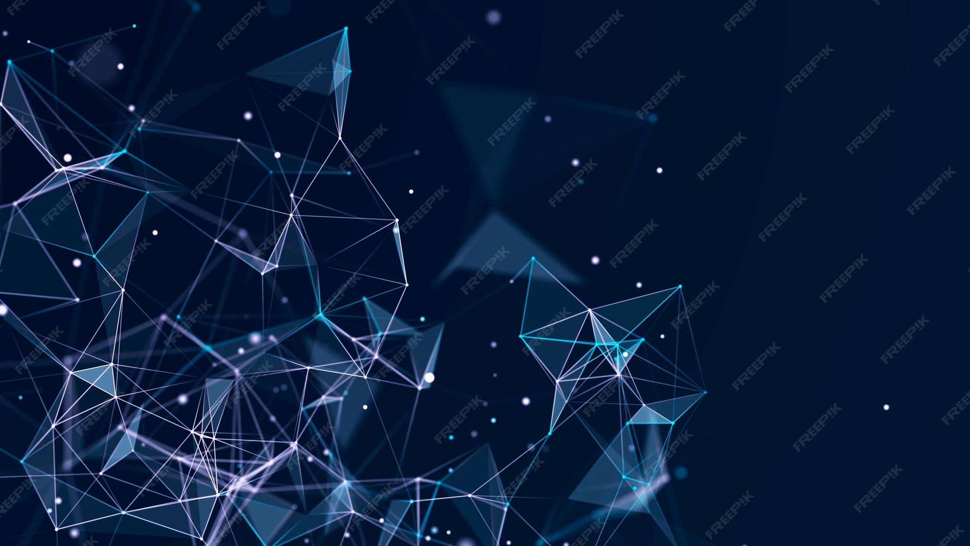 Premium Photo Big Data Visualization Network Connection Structure