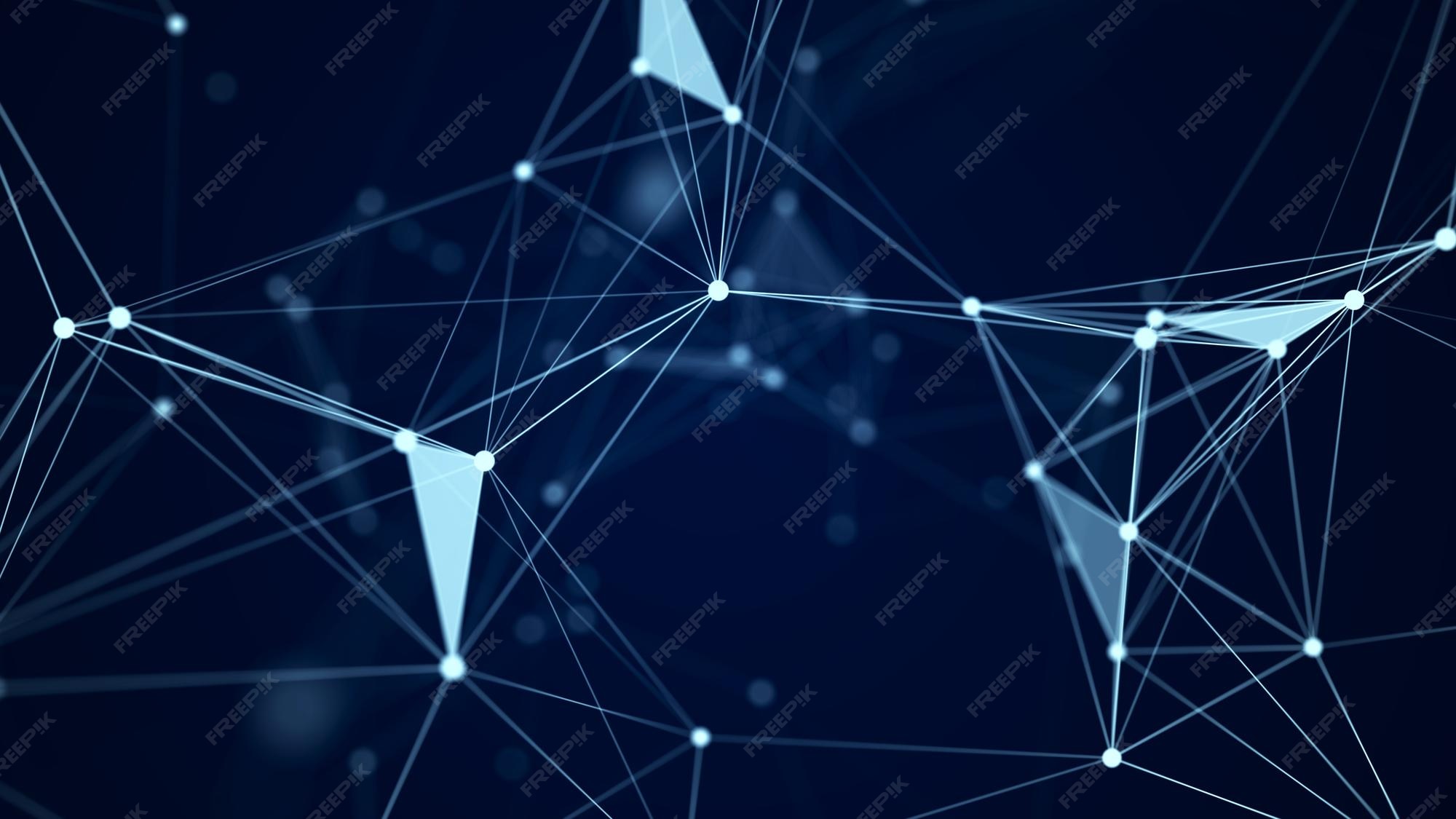 Premium Photo Big Data Visualization Network Connection Structure
