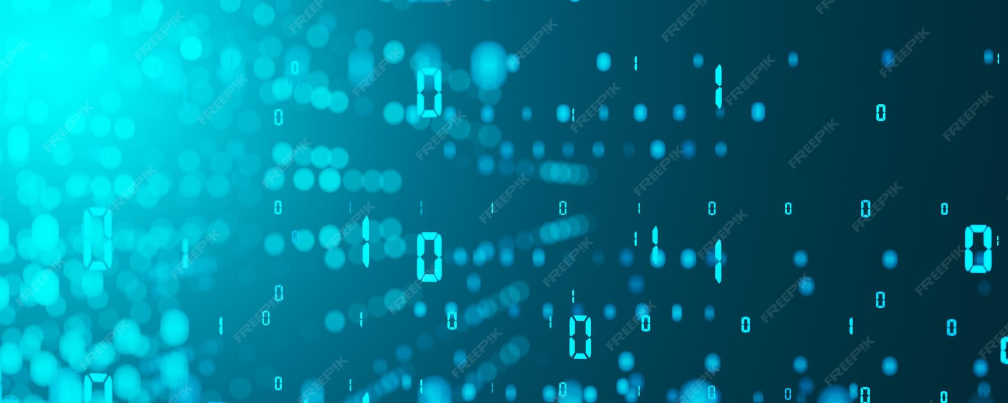 Premium Photo | Binary background Abstract background Digital background Technological ...