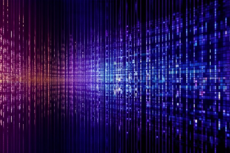 Premium Ai Image Binary Code Abstract Technology Background Big Data