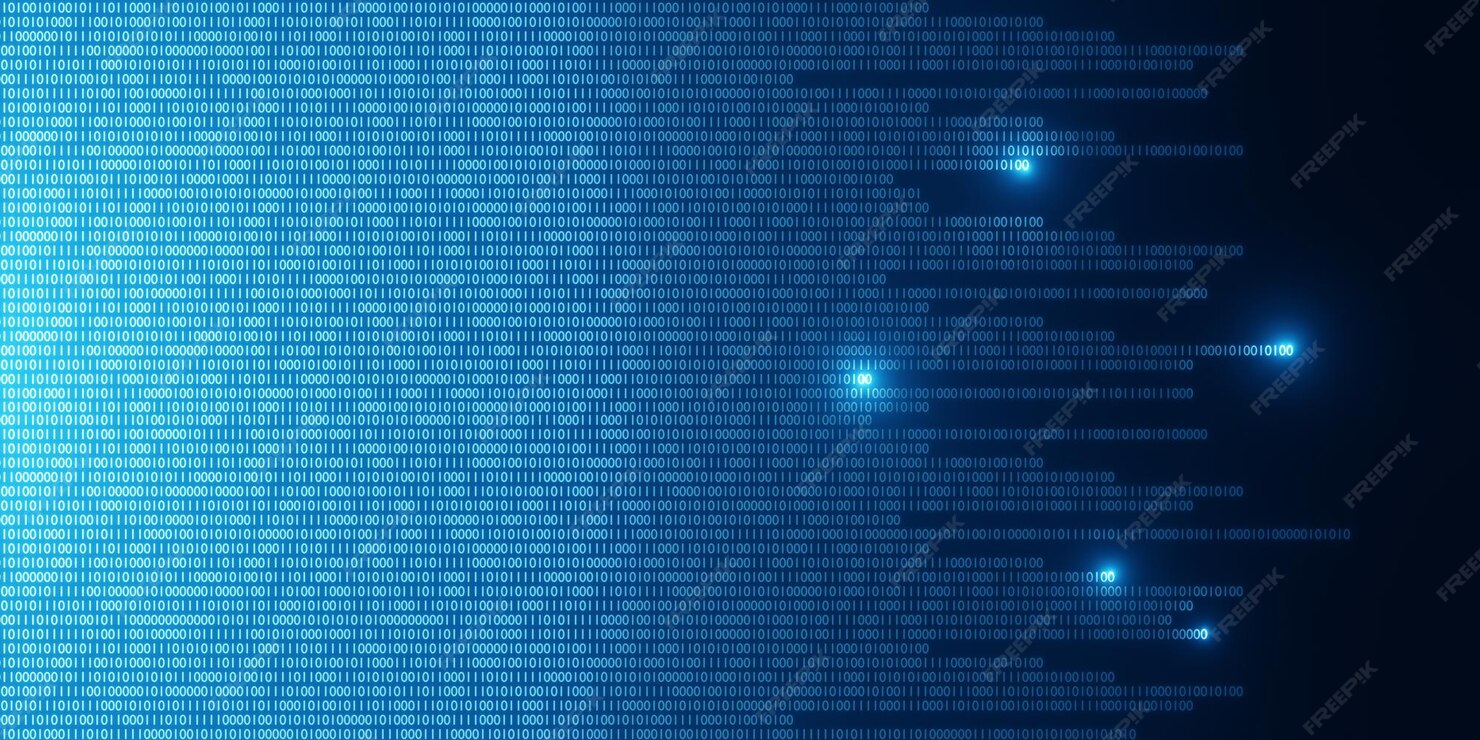 Premium Photo | Binary code background abstract technology digital binary data and secure data ...