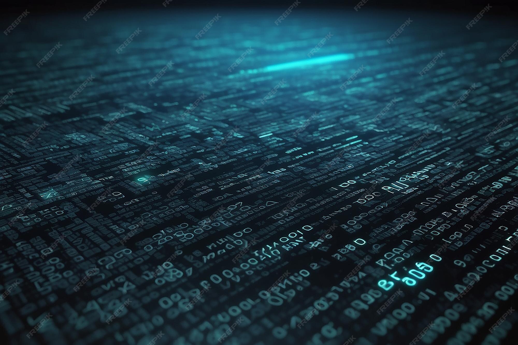 Premium AI Image | Binary code background abstract technology digital binary data and secure ...