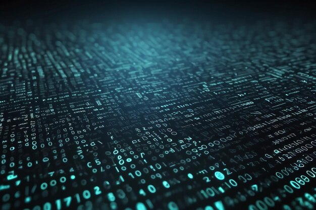 Premium AI Image | Binary code background abstract technology digital ... Premium AI Image | Binary code background abstract technology digital ...