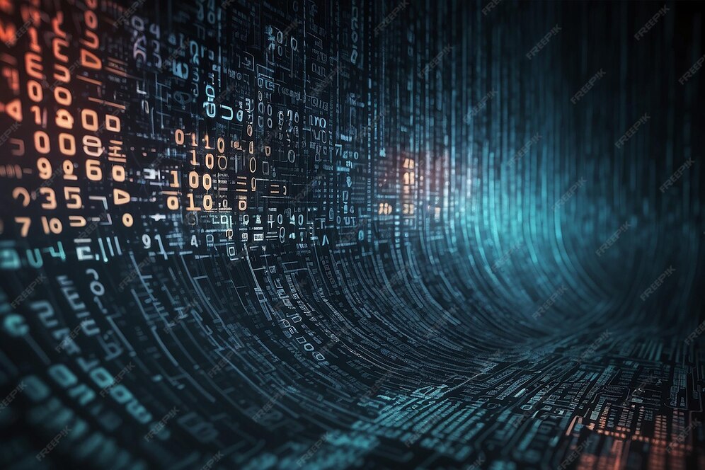 Premium Ai Image Binary Code Background Abstract Technology Digital Binary Data And Secure