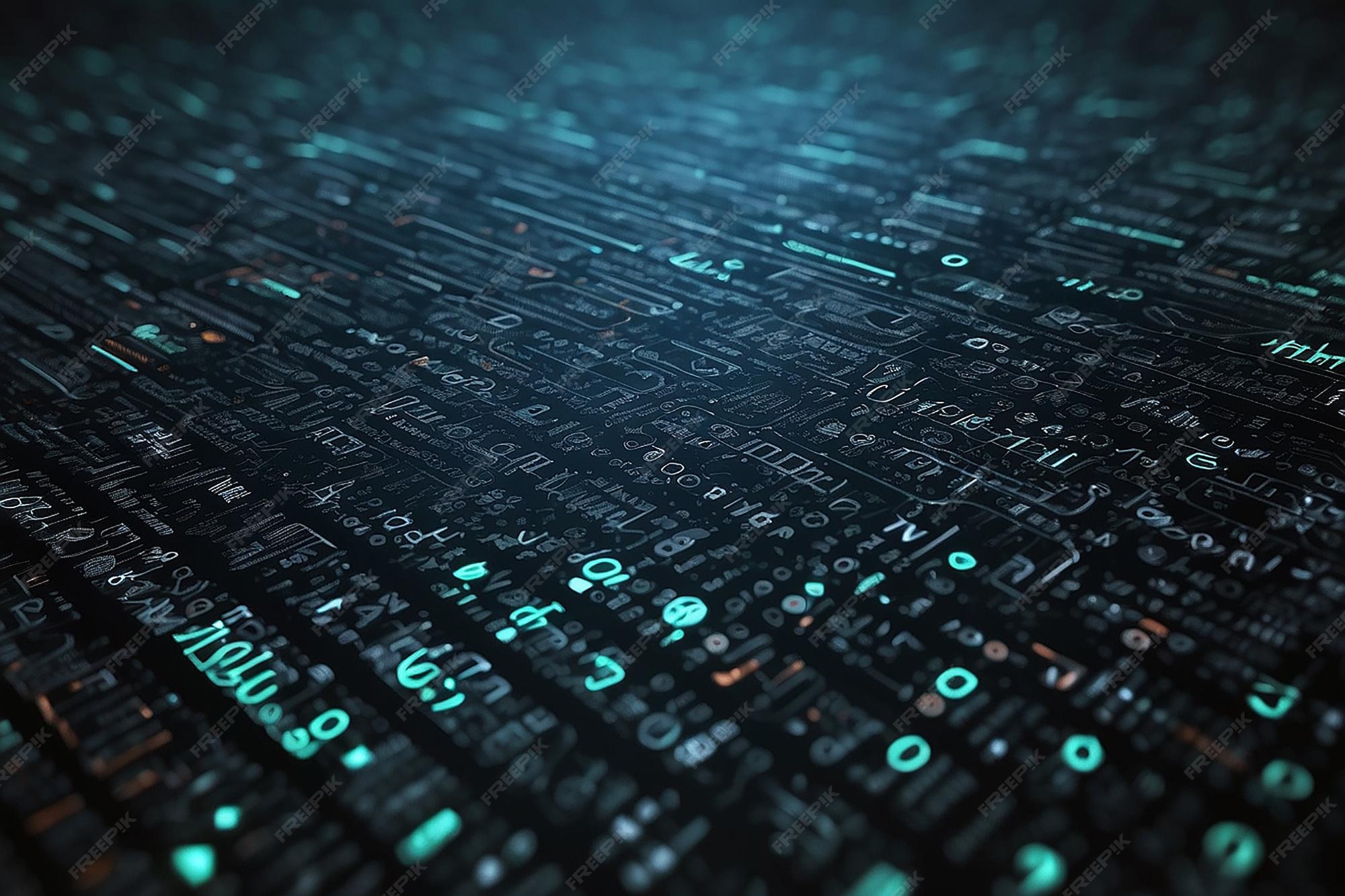 Premium Photo | Binary code background abstract technology digital binary data and secure data ...