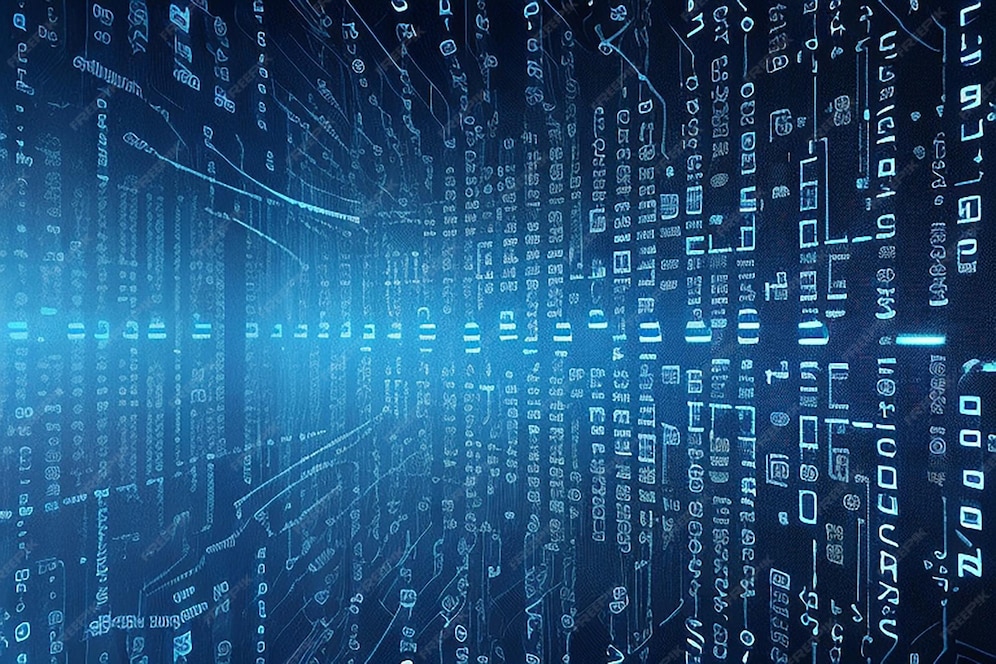 Premium Photo | Binary code background abstract technology digital binary data and secure data ...