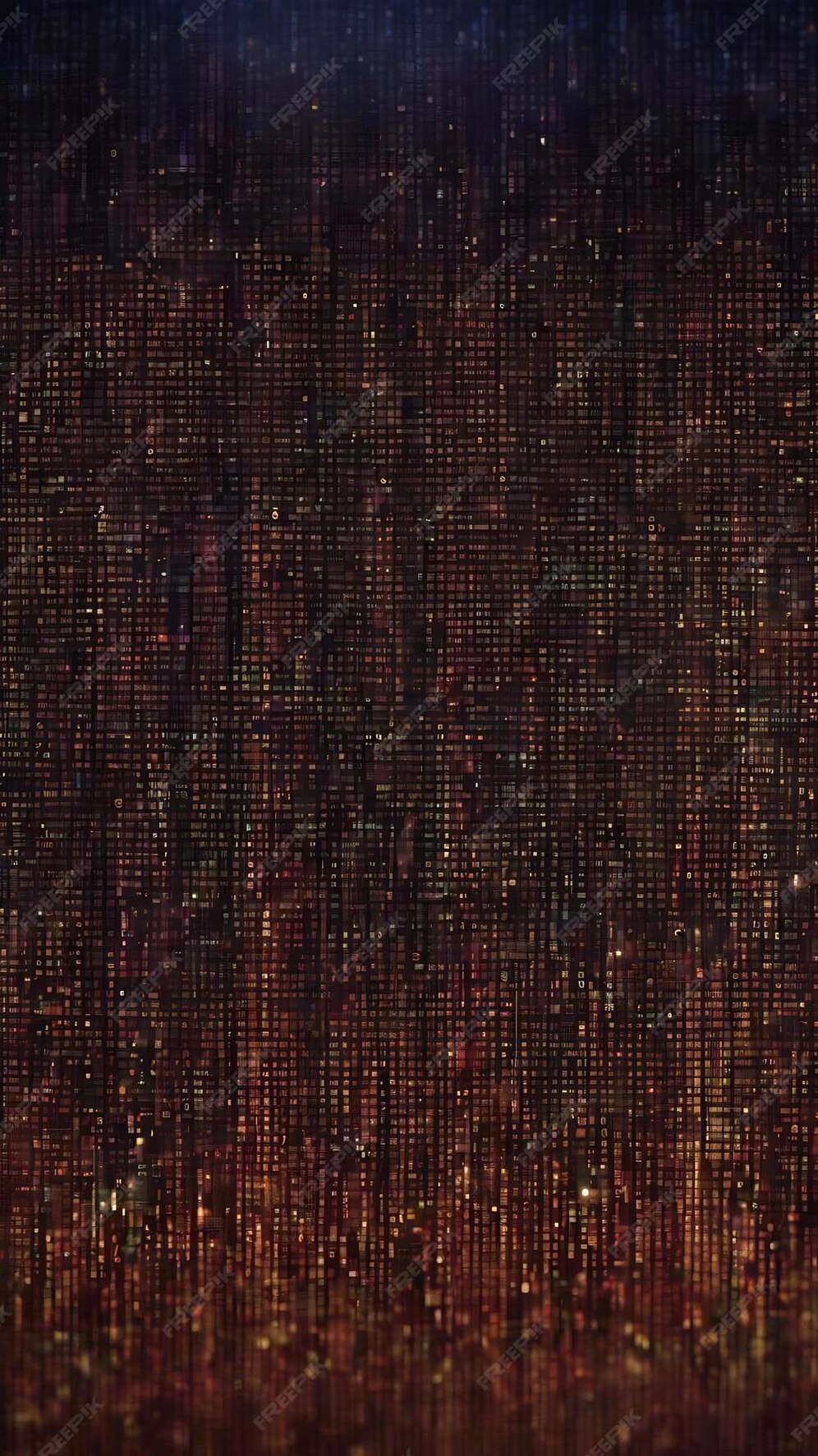 Premium Ai Image Binary Code Background Hacker Binary Data Computer Hacking Technology Of