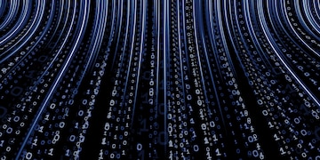 Premium Photo | Binary code background hacker binary data computer ...