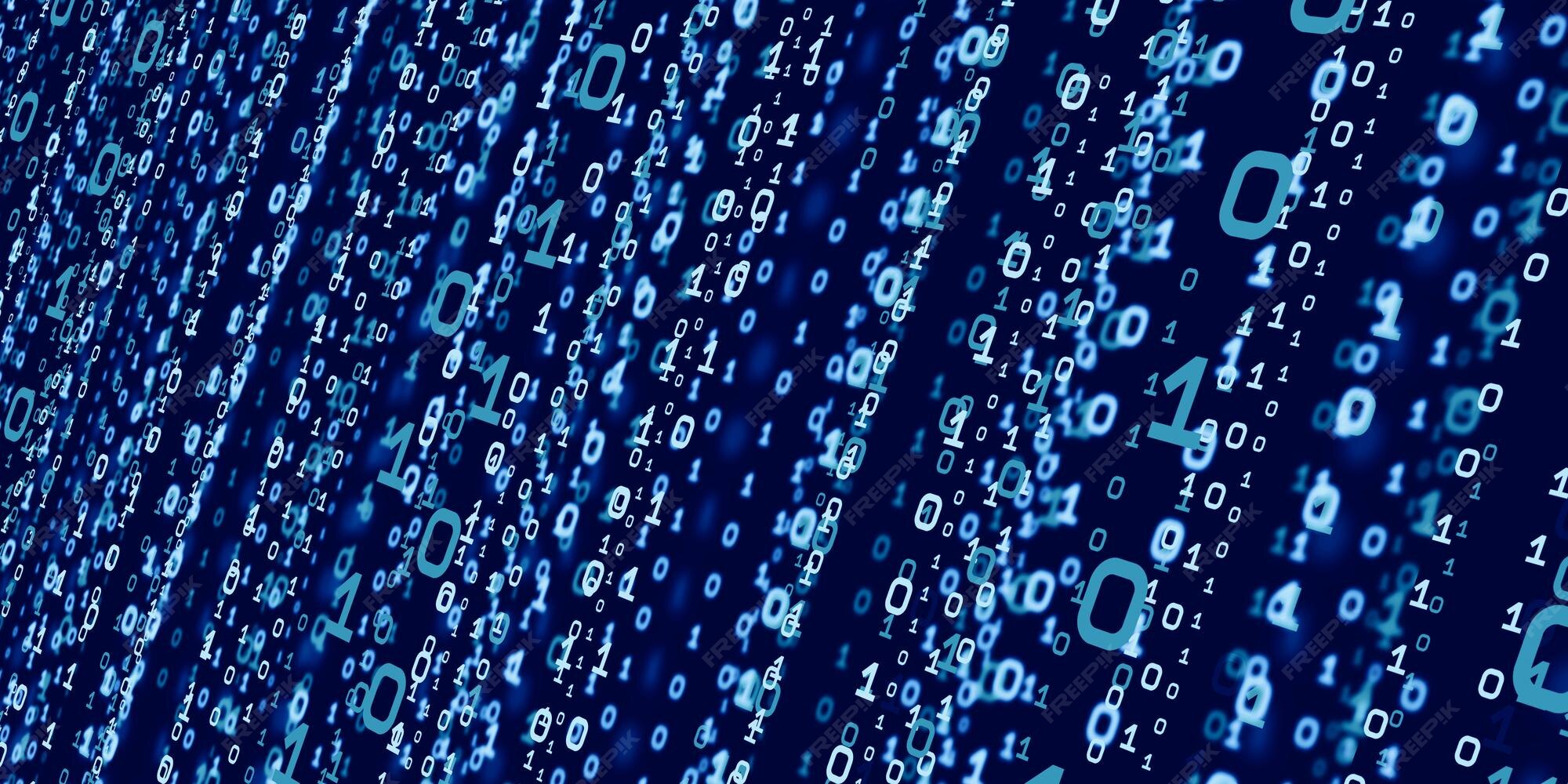 Premium Photo | Binary code background motion binary data hacking computer data technology of ...