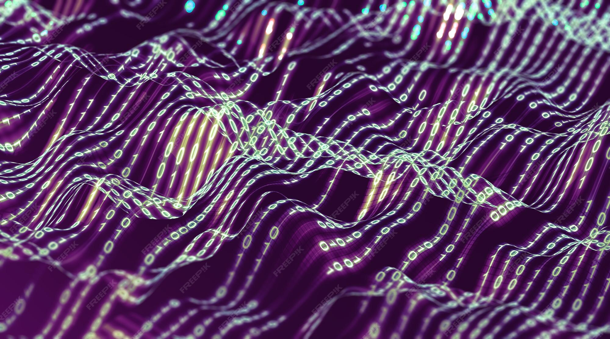 Premium Photo | Binary code close up design.matrix and binary language abstract background ...