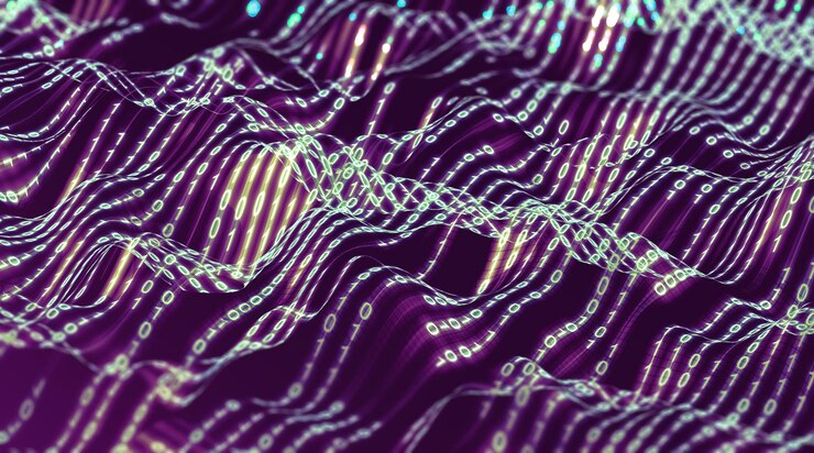 Premium Photo | Binary code close up design.matrix and binary language abstract background ...