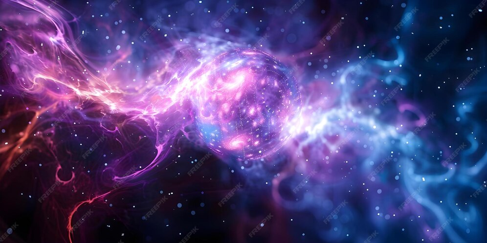 Premium Photo | Binary code merging into galaxy within circuit sphere symbolizing cybersecurity ...