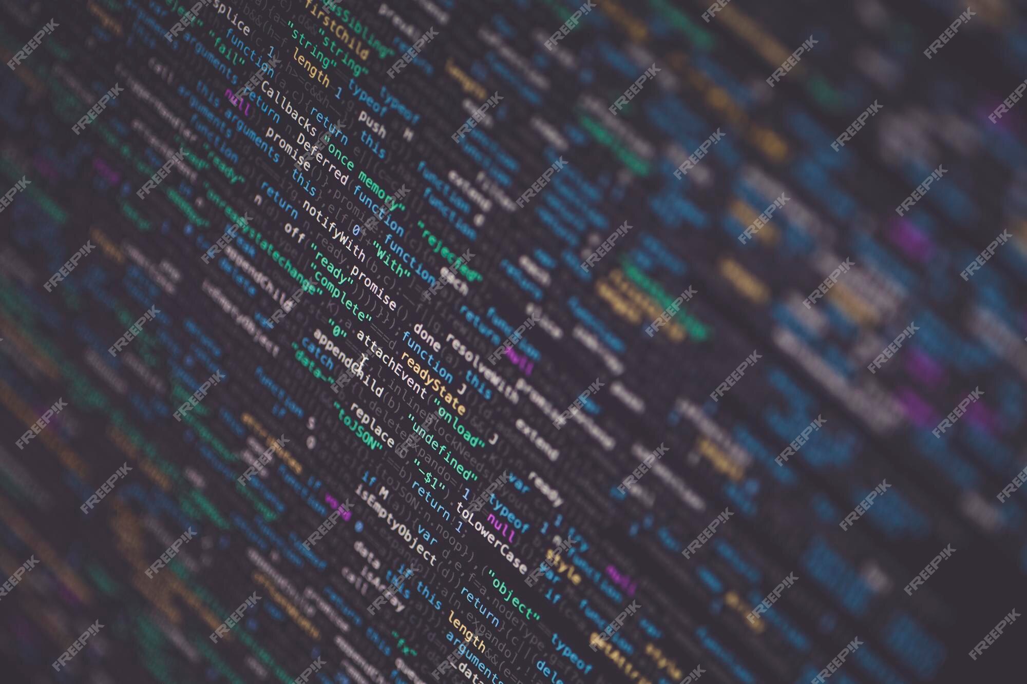 Premium Photo | Binary digital html javascript hacker source code