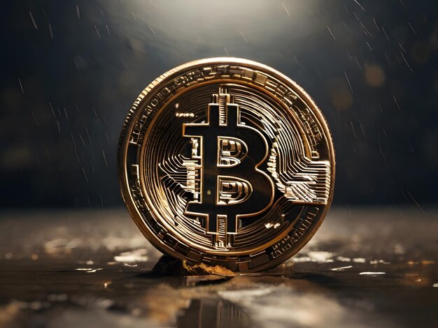 Premium Photo | Bitcoin Gold Money Premium Photo | Bitcoin Gold Money