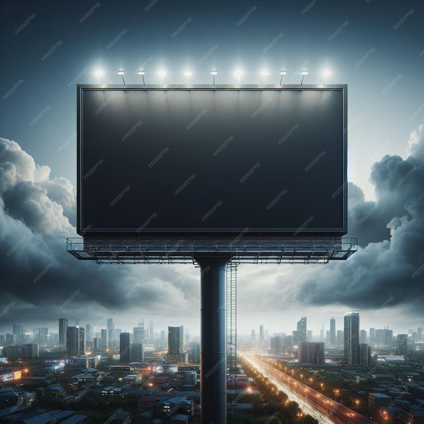 Premium Photo | Black billboard mockup for photoshop Billboard mockup ... Premium Photo | Black billboard mockup for photoshop Billboard mockup ...
