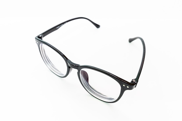 Premium Photo Black Eye Glasses Isolated On White Background