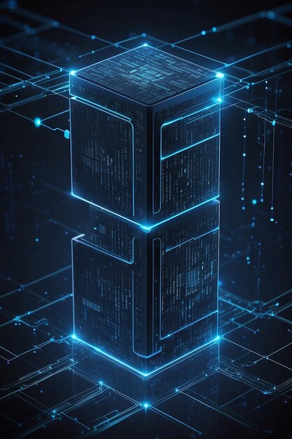 Premium Photo | Blockchain network concept Distributed ledger technology Block chain text and ...