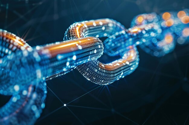 Blockchain technology for global collaboration | Premium AI-generated image Blockchain technology for global collaboration | Premium AI-generated image