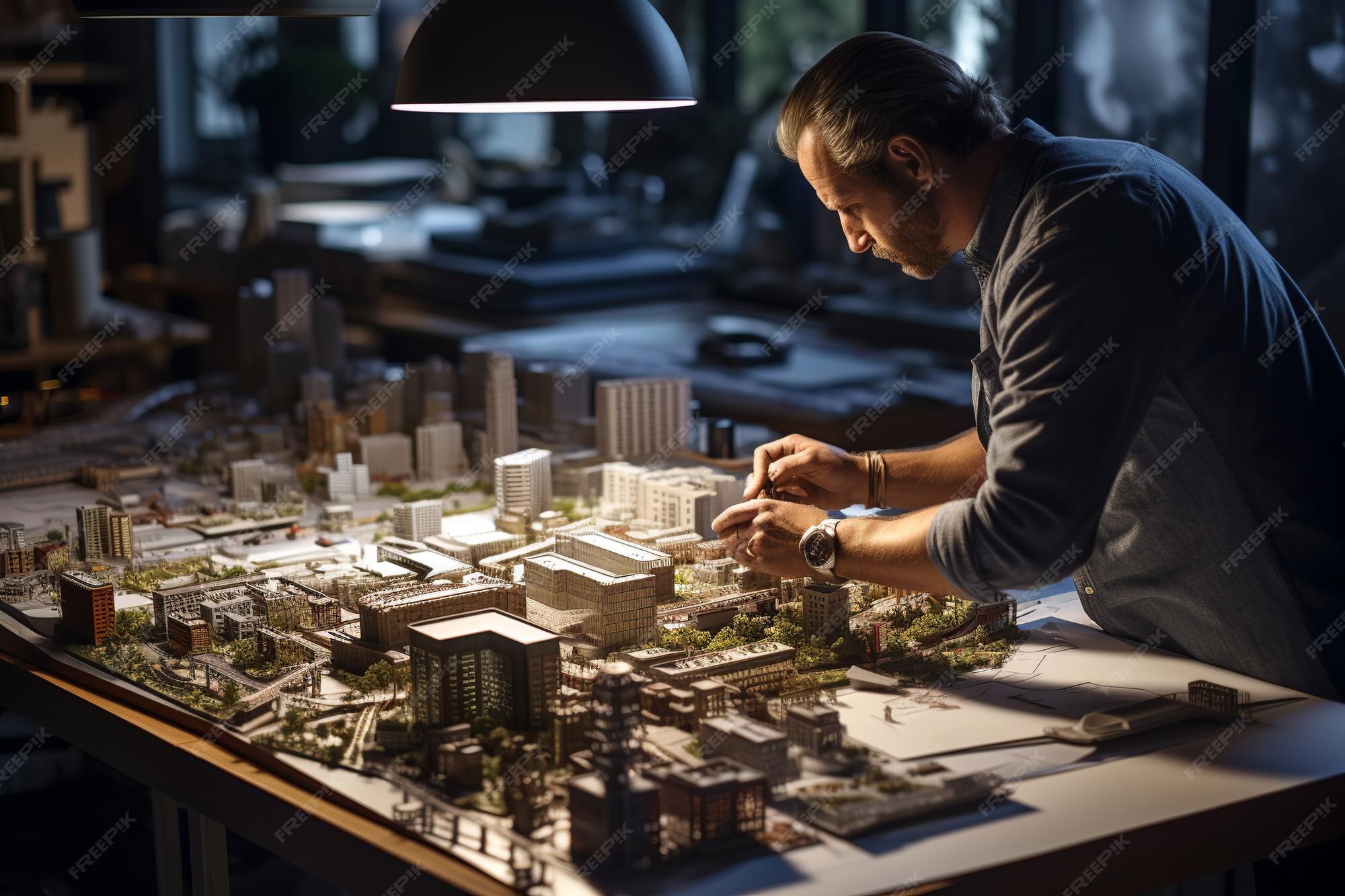 Premium Photo | Blueprints of Tomorrow Crafting EcoCities Premium Photo | Blueprints of Tomorrow Crafting EcoCities