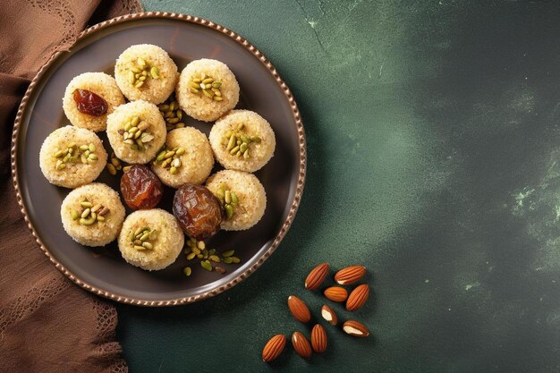 Premium Photo | A bowl of bananas with a bowl of nuts and a bunch of ... Premium Photo | A bowl of bananas with a bowl of nuts and a bunch of ...