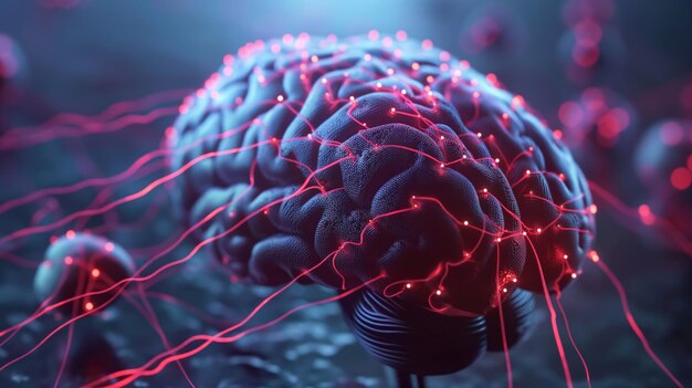 Premium Photo | Brain Computer Link Revolutionizing Communication ... Premium Photo | Brain Computer Link Revolutionizing Communication ...