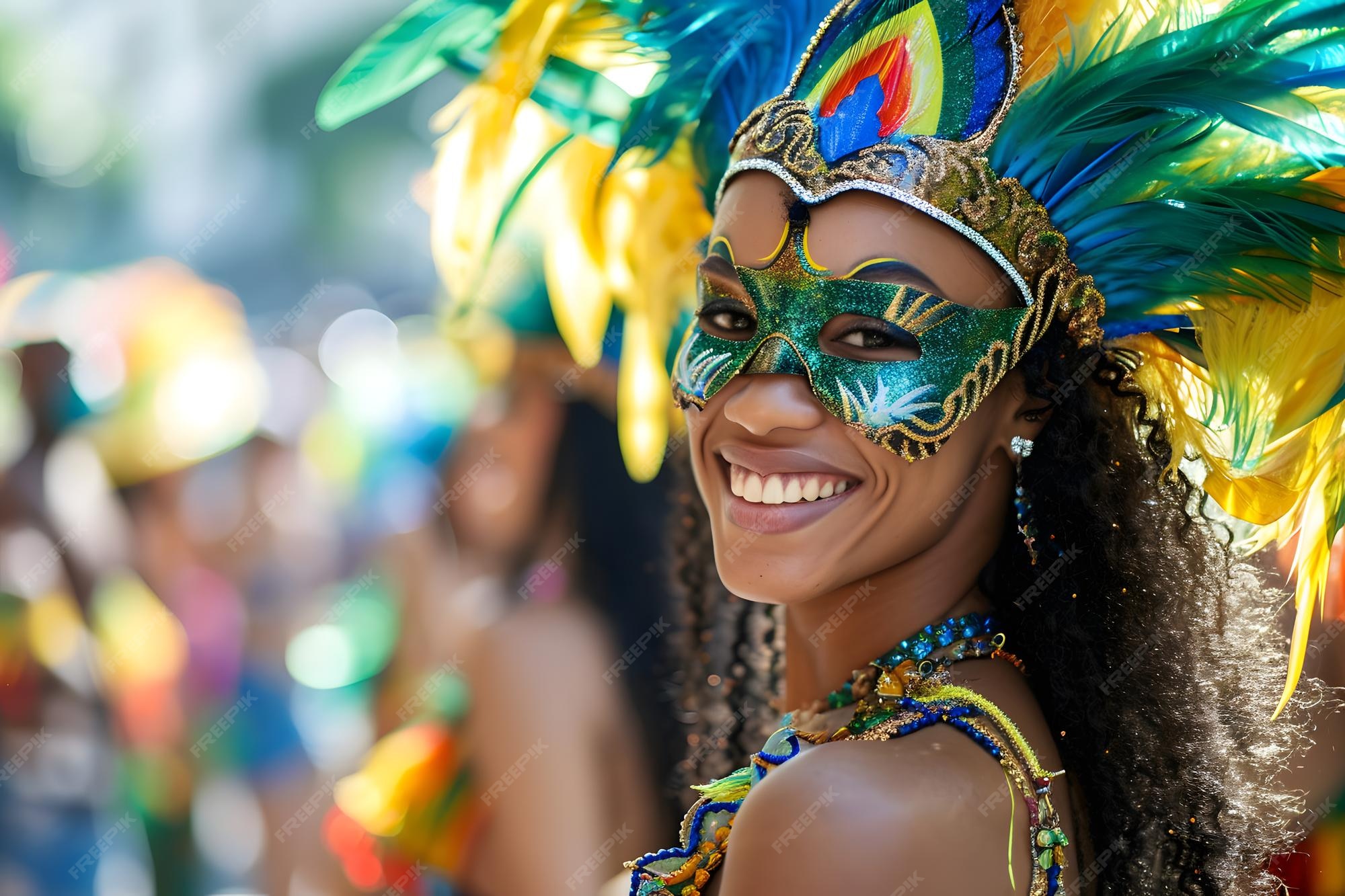 Premium Photo | Brazilian carnival masks Premium Photo | Brazilian carnival masks