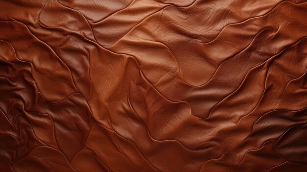 Premium AI Image | Brown color leathery pattern Premium AI Image | Brown color leathery pattern
