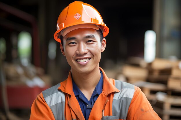 Premium AI Image | Building sector and industrial workers concept Premium AI Image | Building sector and industrial workers concept