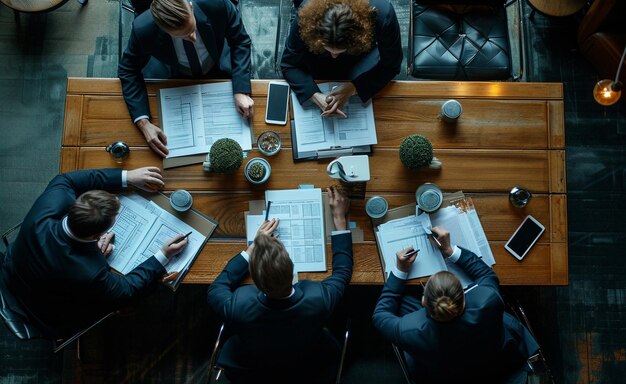 Premium Photo | Business people work together Premium Photo | Business people work together