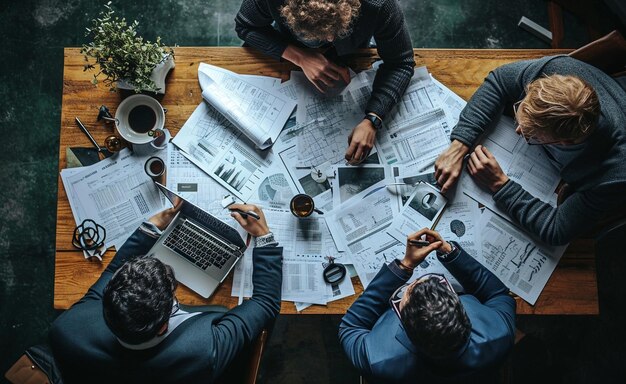 Premium Photo | Business people work together Premium Photo | Business people work together