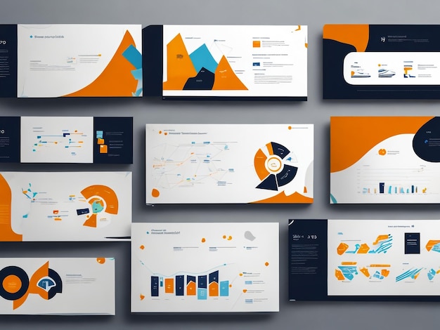 Premium AI Image | Business Presentation Brochure Guide Design or Pitch ... Premium AI Image | Business Presentation Brochure Guide Design or Pitch ...