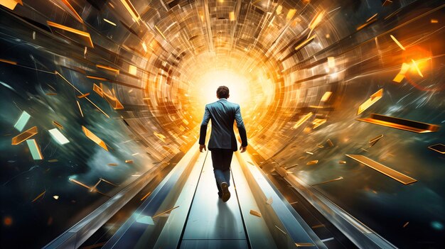 Premium AI Image | Business at the Speed of Thought Rapid Decision ... Premium AI Image | Business at the Speed of Thought Rapid Decision ...