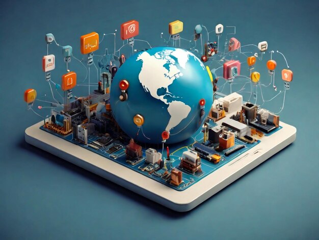 Premium Photo | Business Technology Communication modern design Idea ... Premium Photo | Business Technology Communication modern design Idea ...