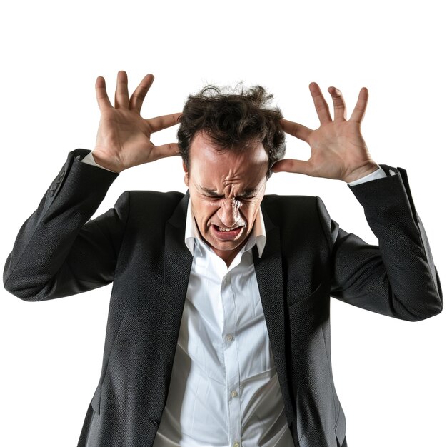 Businessman in Despair Stress depression and despair businessman or ... Businessman in Despair Stress depression and despair businessman or ...