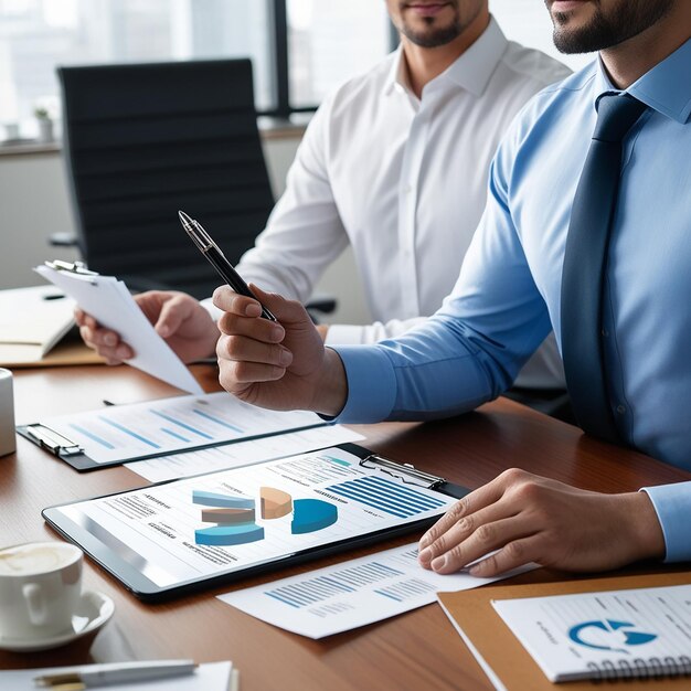 Businessman holding pen | Premium AI-generated image Businessman holding pen | Premium AI-generated image